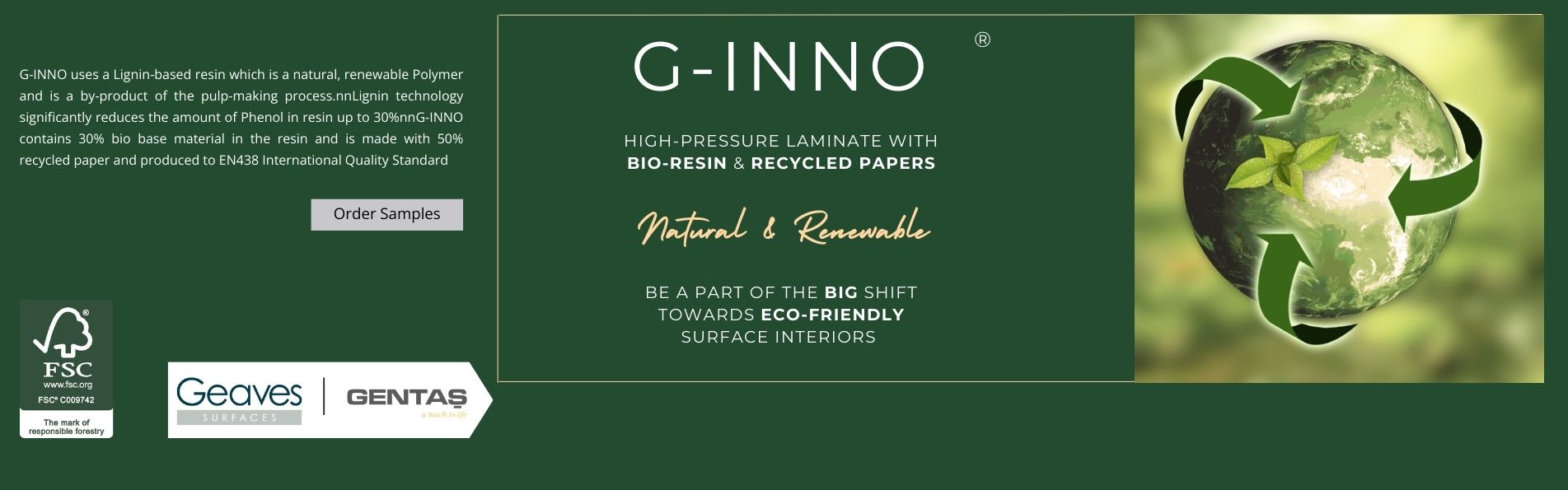 Geaves Surfaces for Commercial & Retail Design